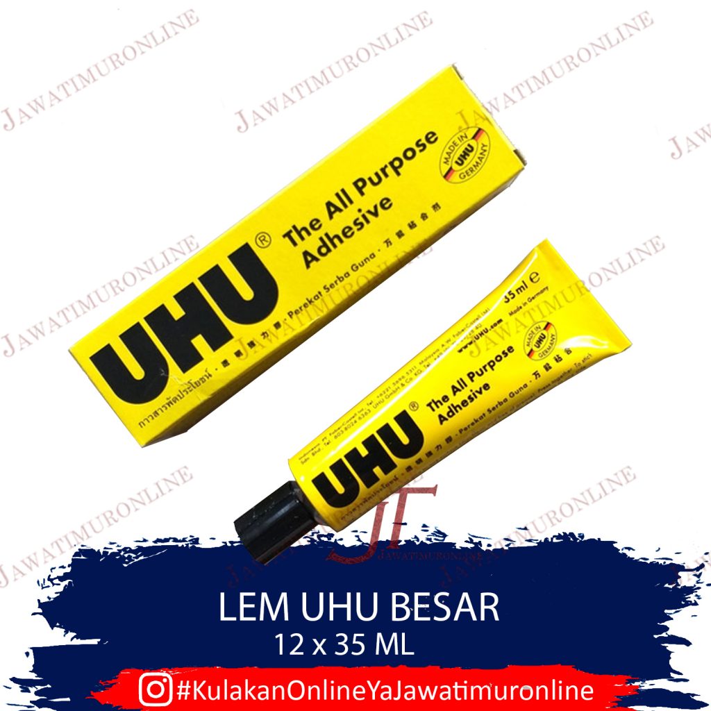 Lem UHU Cair Besar 35 ml – JAWATIMURONLINE