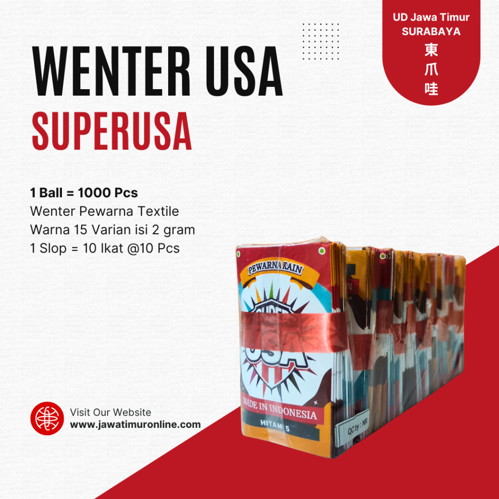 Wenter USA Pewarna Kain – JAWATIMURONLINE